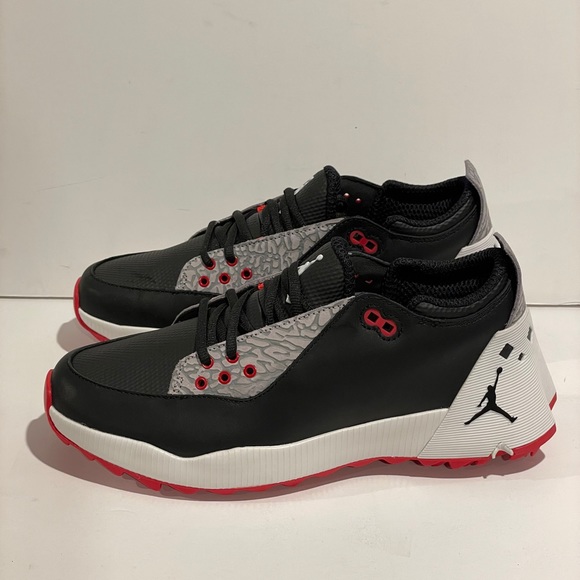 Jordan | Shoes | Jordan Adg 2 Mens Golf Shoes Black Red Ct78201 | Poshmark